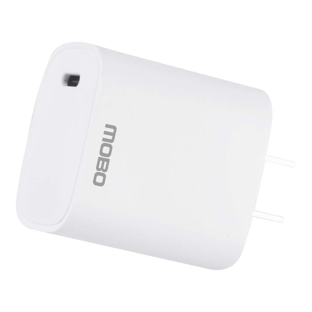 Cargador De Pared Mobo Power Tipo C Blanco 20 W - mobomx