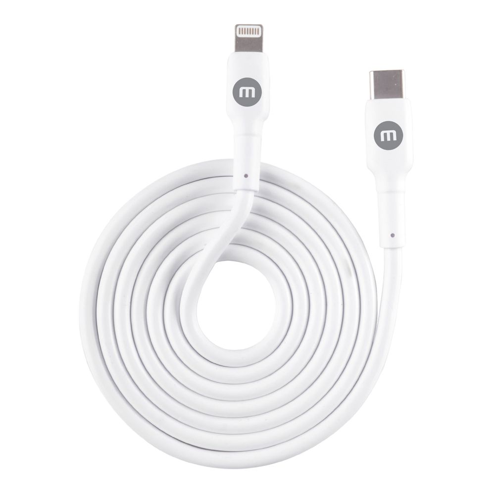 Cable Mobo Power Tipo C A Lightning Blanco 1m - mobomx
