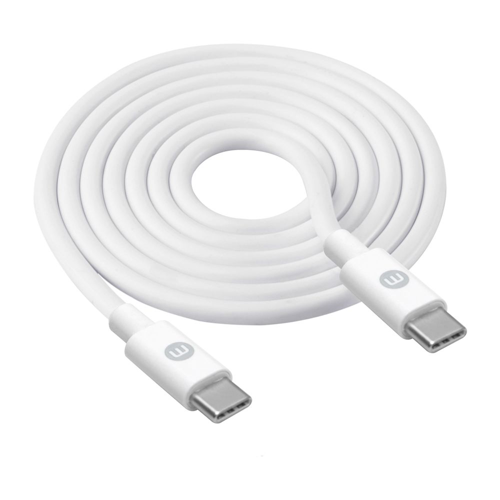 Cable Mobo Power Tipo C A Tipo C Blanco - mobomx