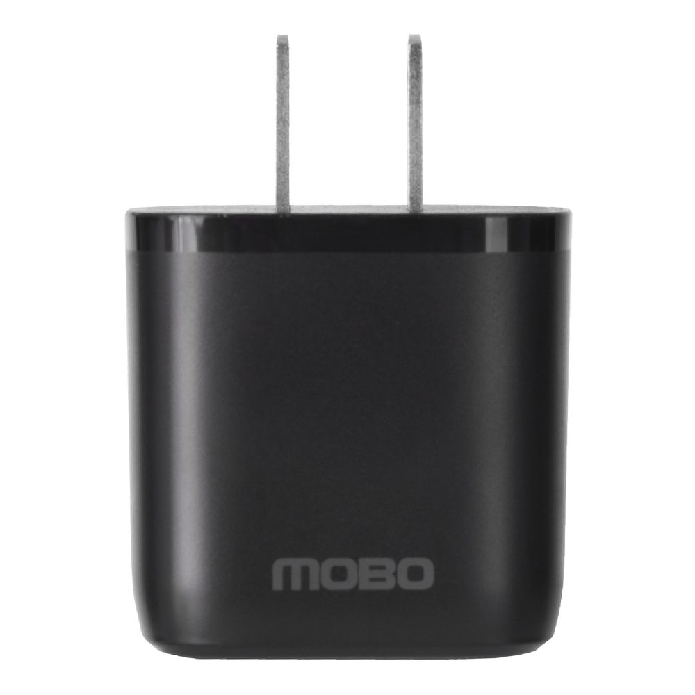 Cargador de Pared Mobo Power 1 Puerto Tipo C Negro 20 W - mobomx