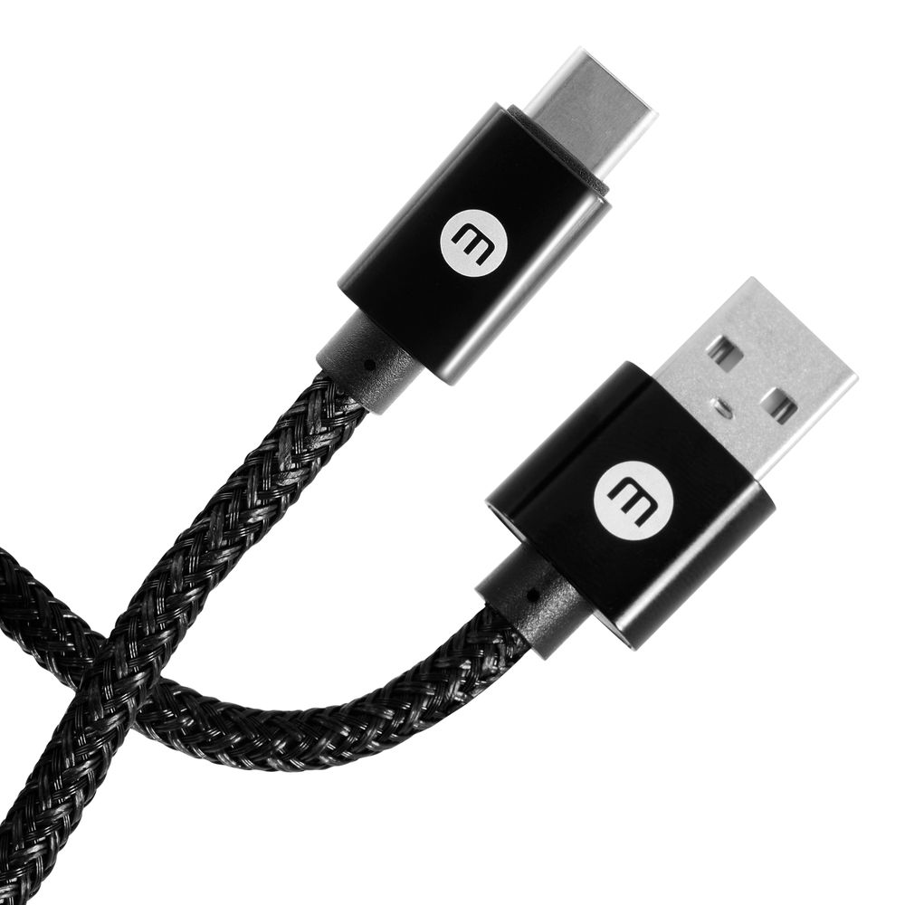 Cable Mobo Durable Tipo C Negro 3m - mobomx